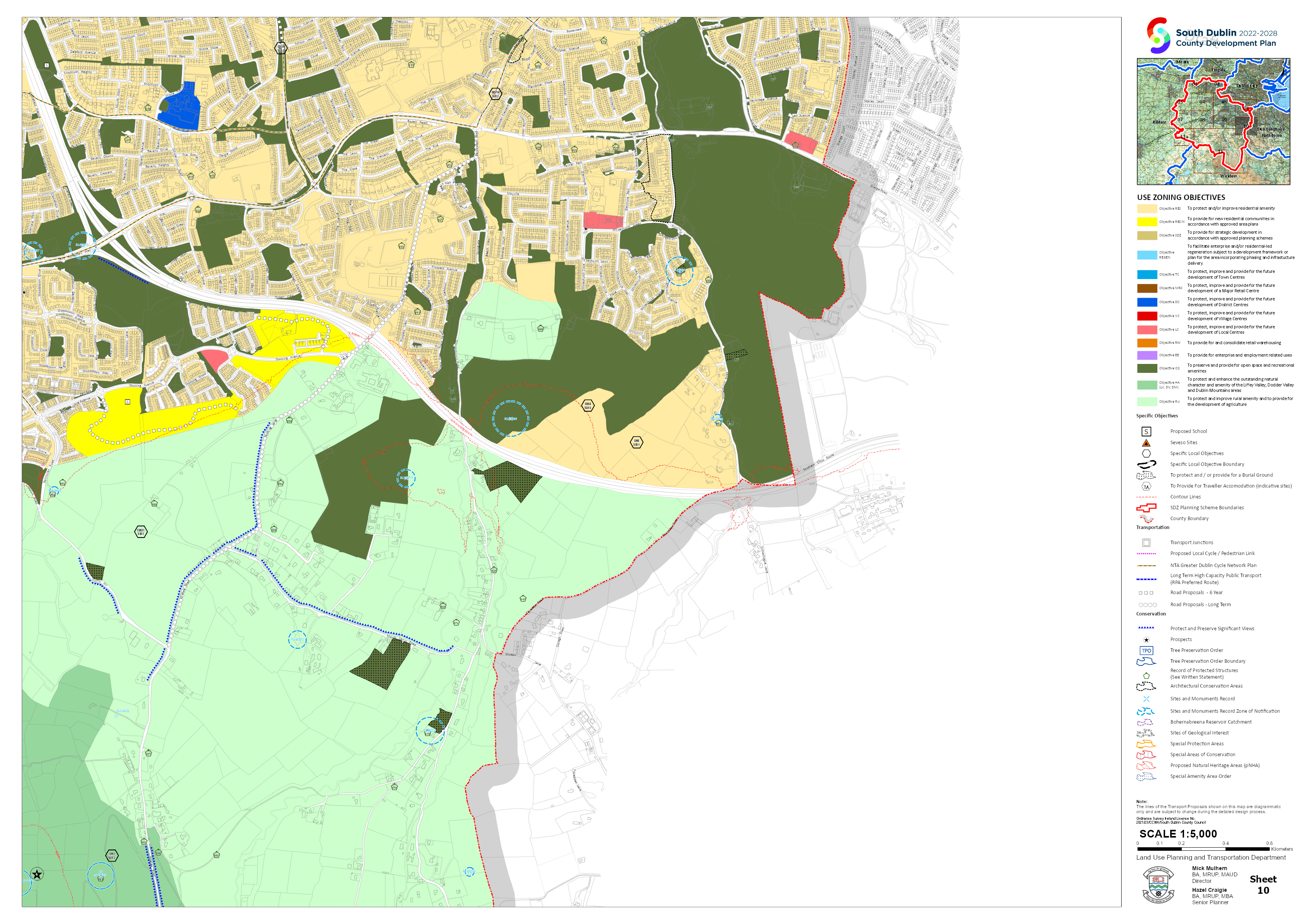 11 sheet_Map 10 | South Dublin County Council's Online Consultation Portal